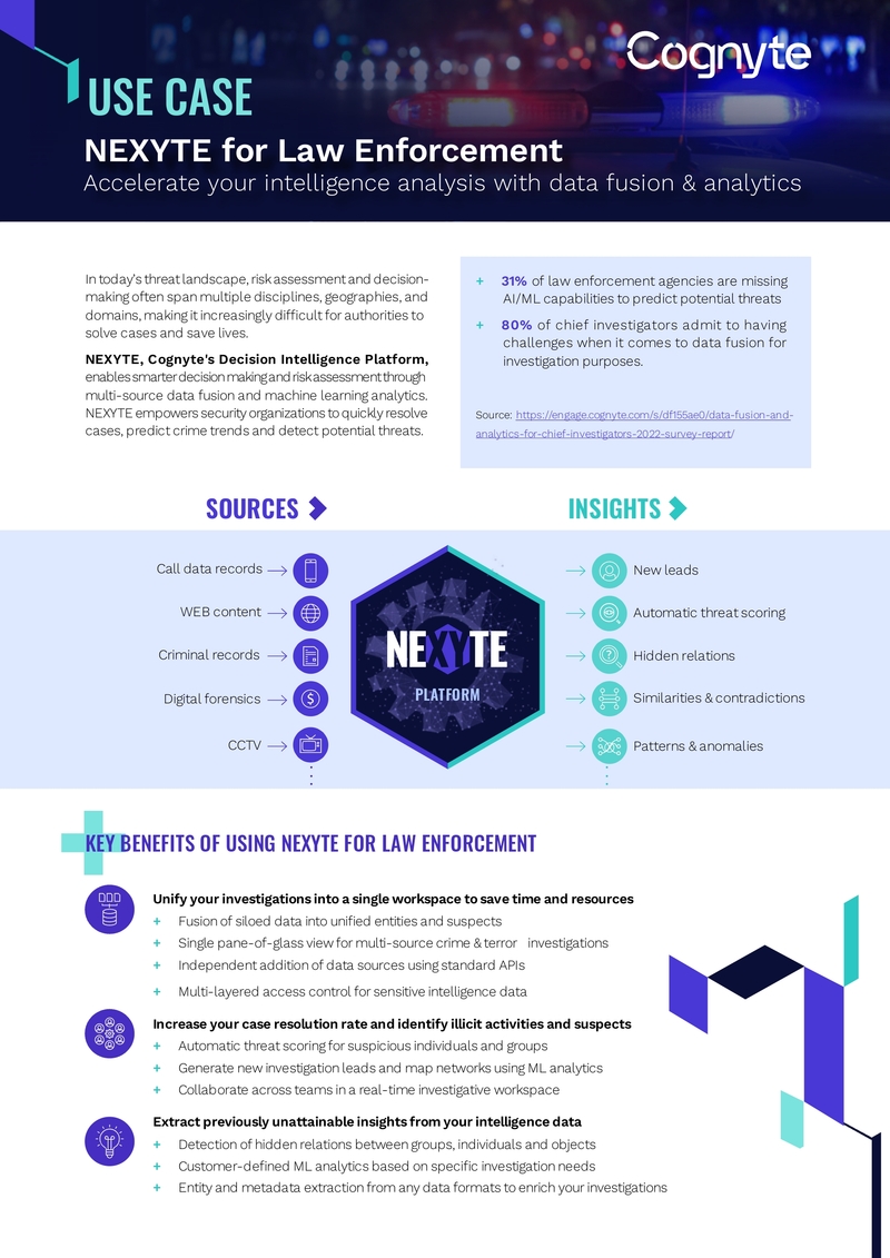 NEXYTE for LEA use case